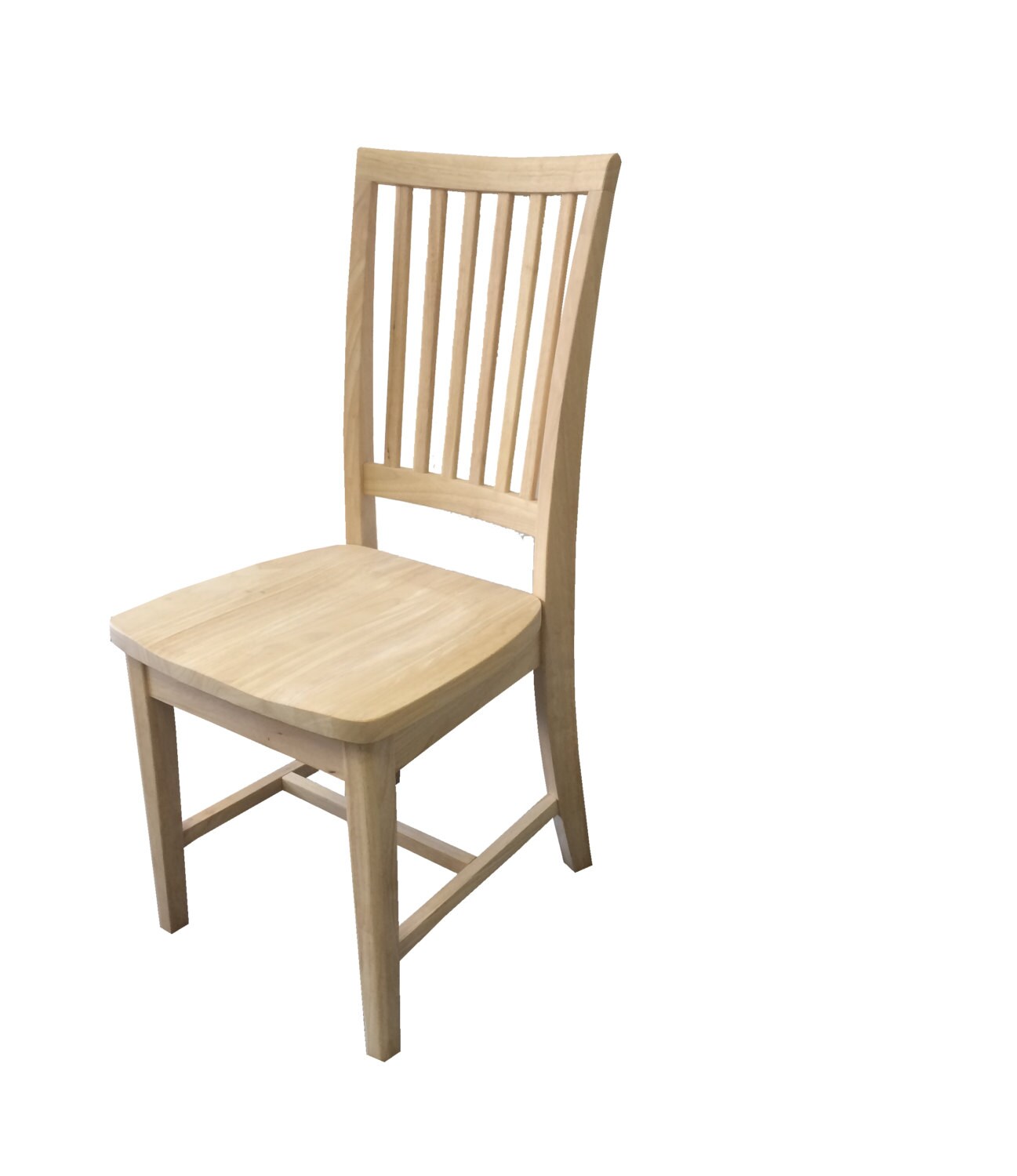 Rustic Unfinished Farmhouse Chair Etsy