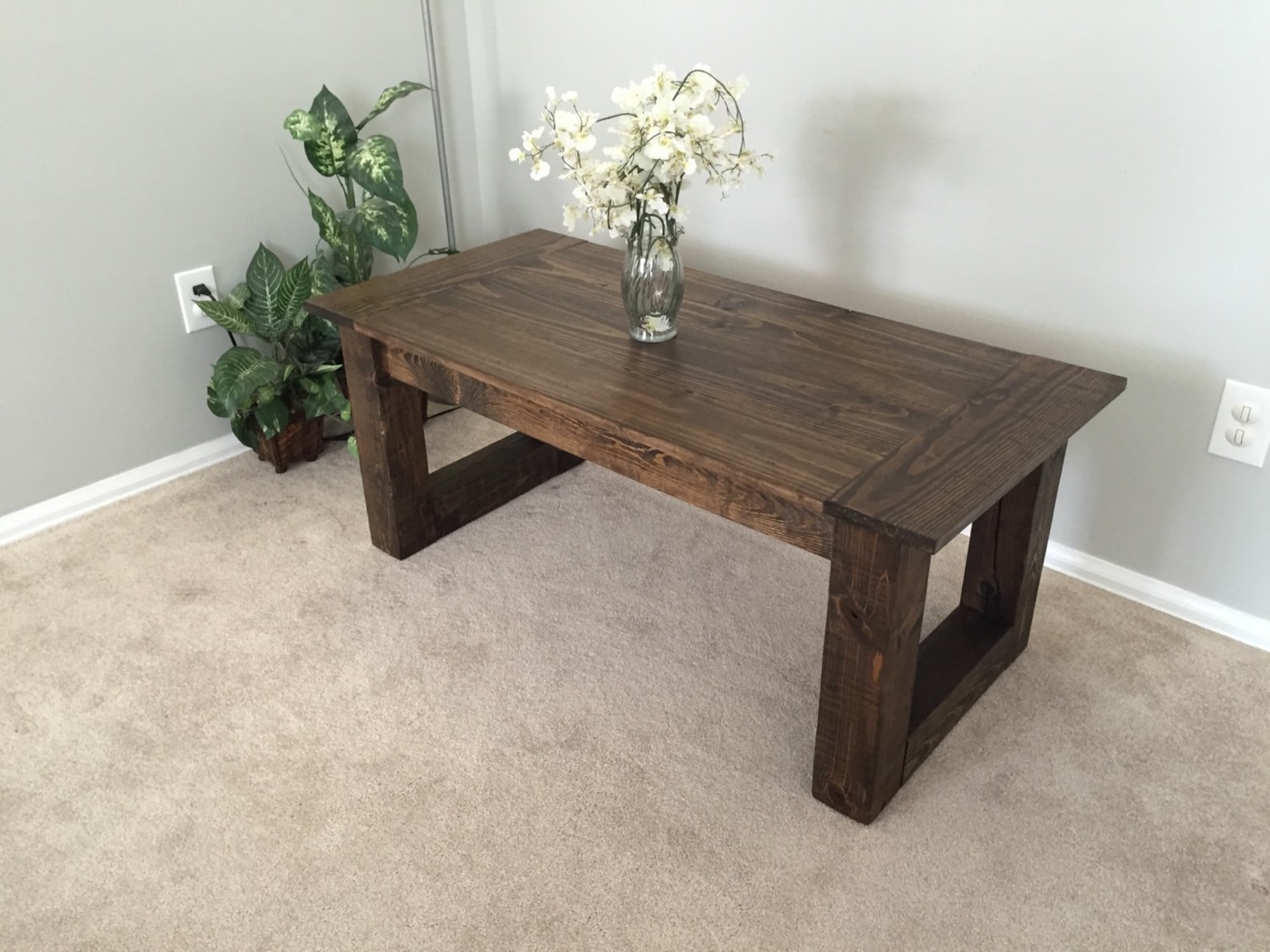 Rustic Coffee Table | Etsy