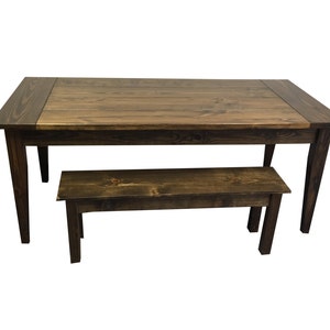 Farmhouse Table / Farm Table / Harvest Table / Rustic Table - Etsy