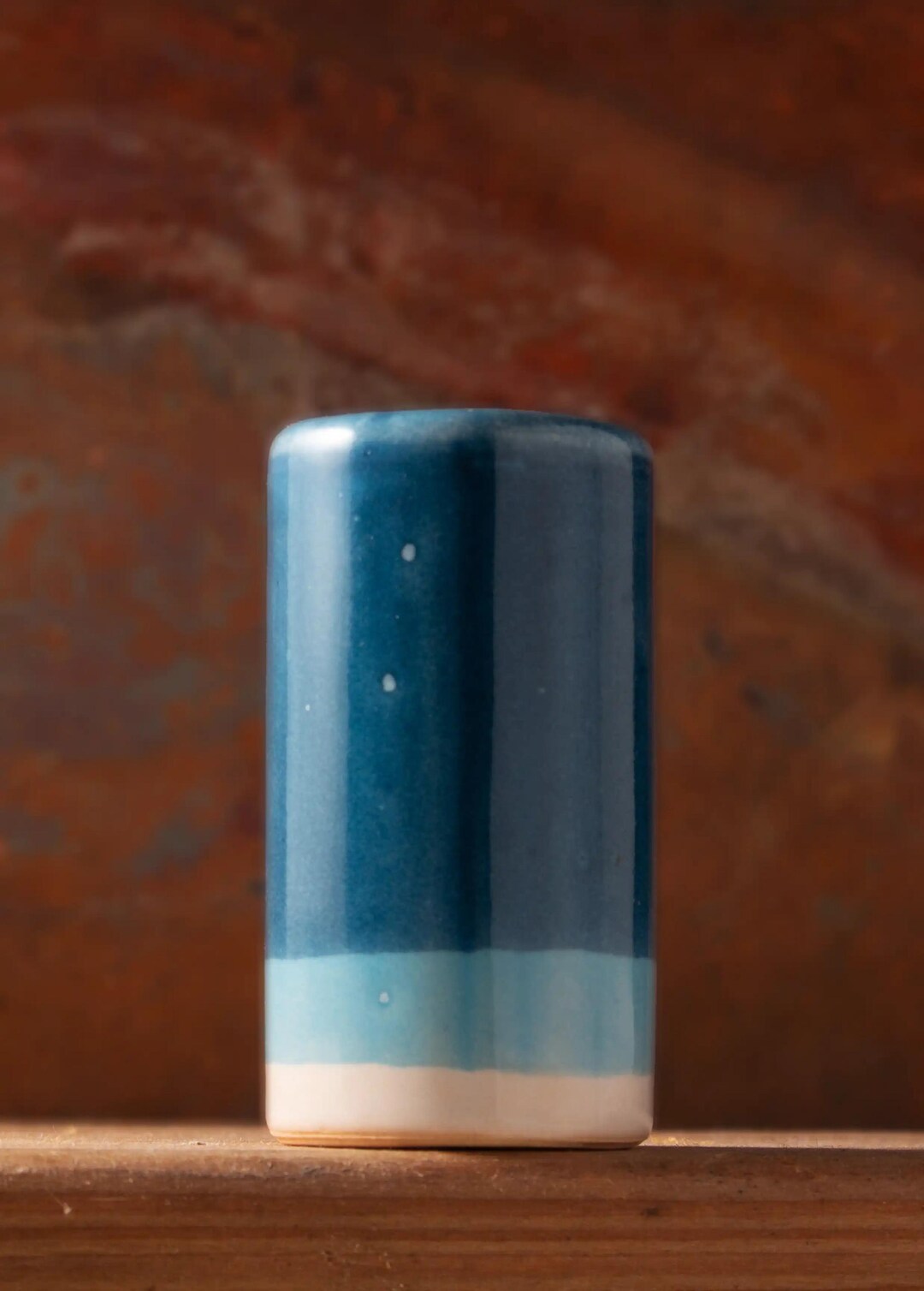 Denim Blue & White Ceramic Guitar Slide - Etsy
