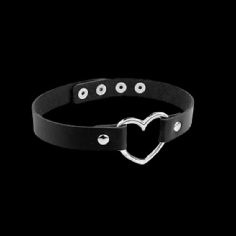Metal Hearts Choker - Etsy