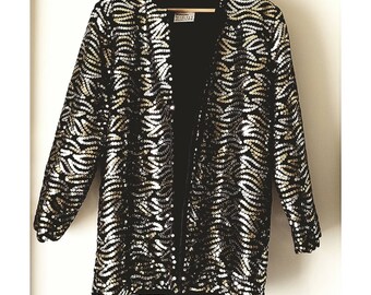 Gold Evening Jacket - Etsy