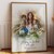 Wedding Welcome Sign Watercolour Couple Portrait,, Photo Wedding Sign ...