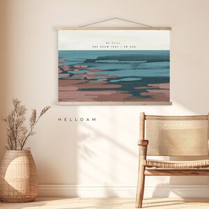 Be Still and Know, Large Scripture Wall Art, Bible Verse Sign ...