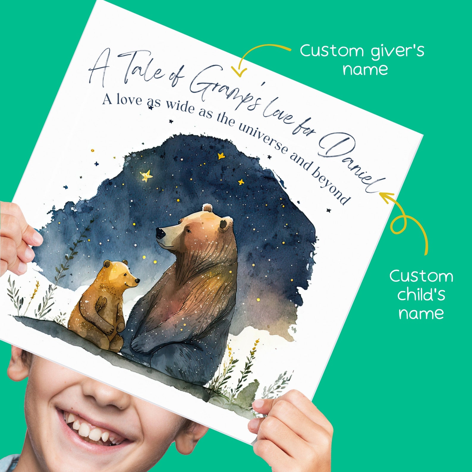 Father's Day Book for Dad, Gift for Husband, Personalized Book for Dad ...