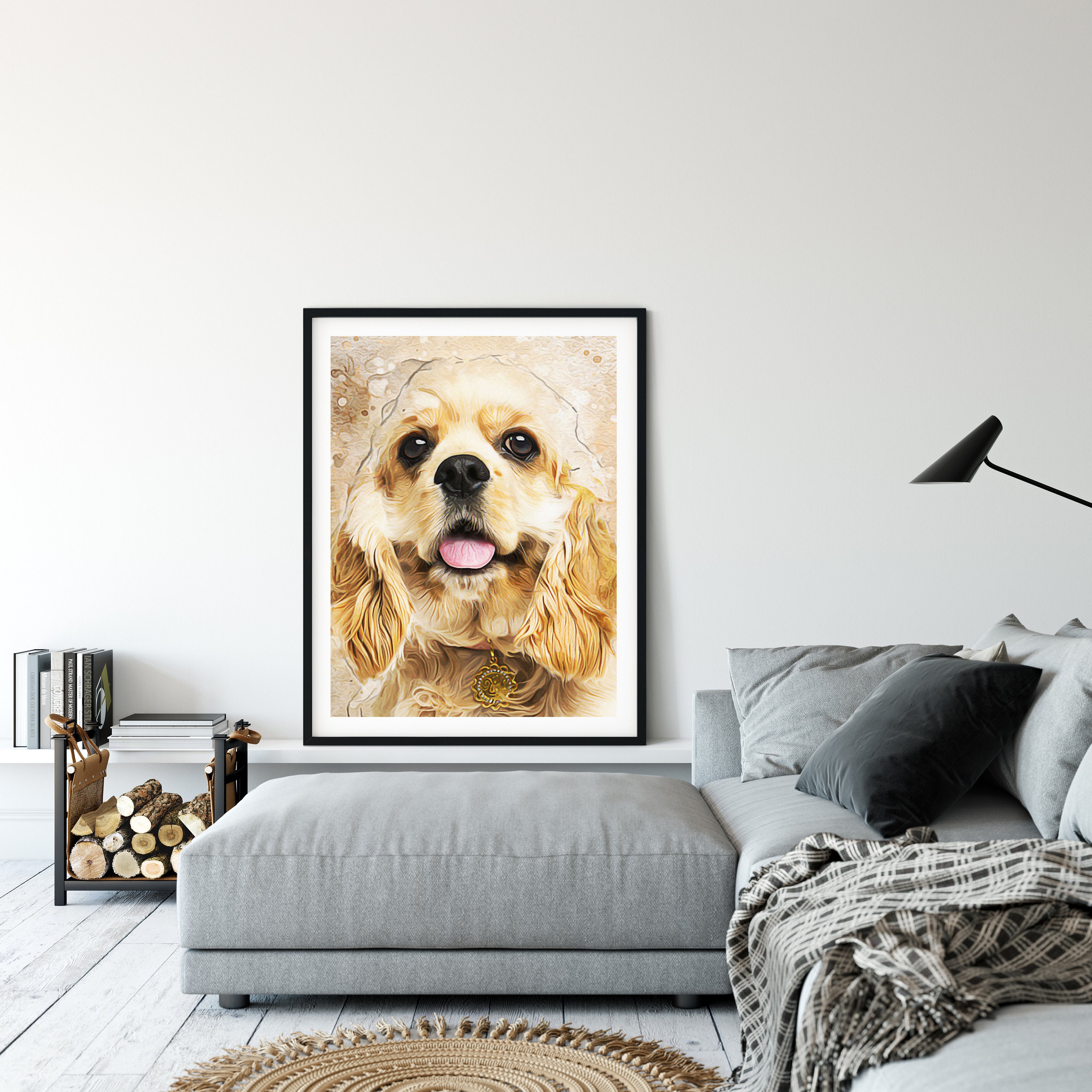 Custom Pet Portrait Dog Portrait Cat Portrait Portrait from | Etsy