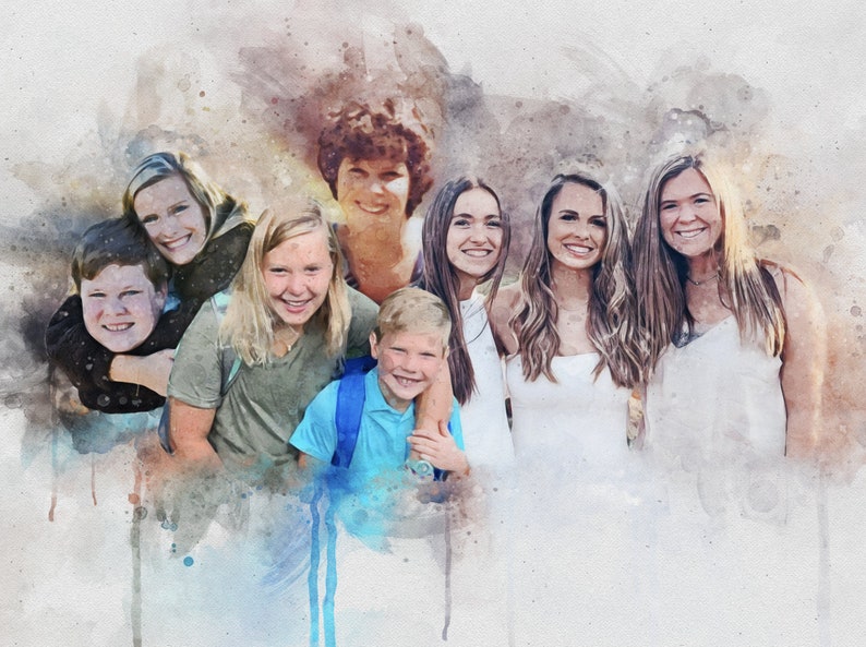 Combination Art From Using Different Photos, Memorial Gifts, Christmas ...