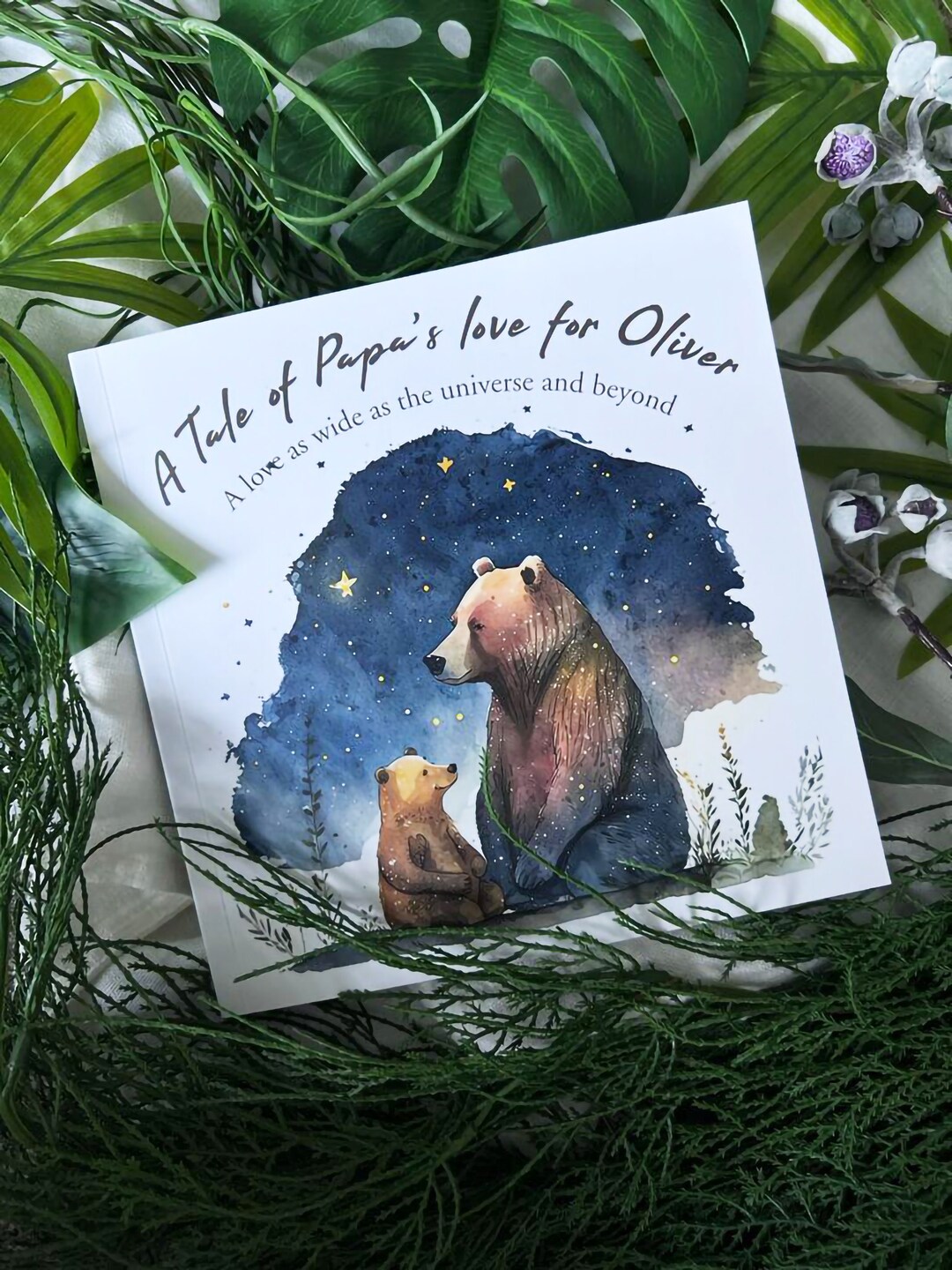 Father's Day Book for Dad, Gift for Husband, Personalized Book for Dad ...