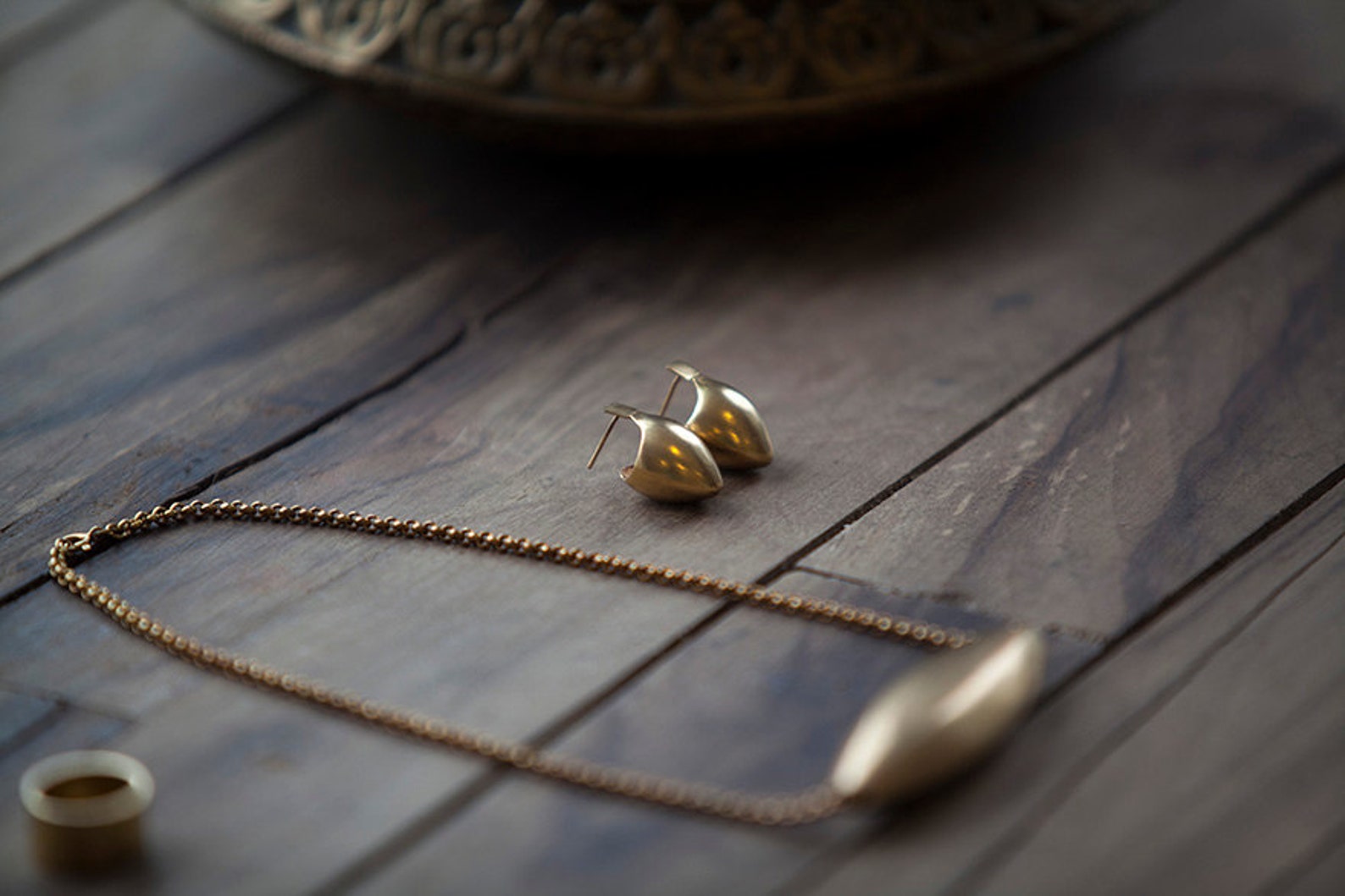 Gold Makasi Earrings - Etsy