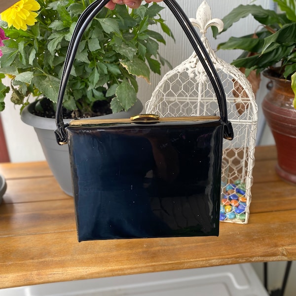 Vintage Box Purse - Etsy