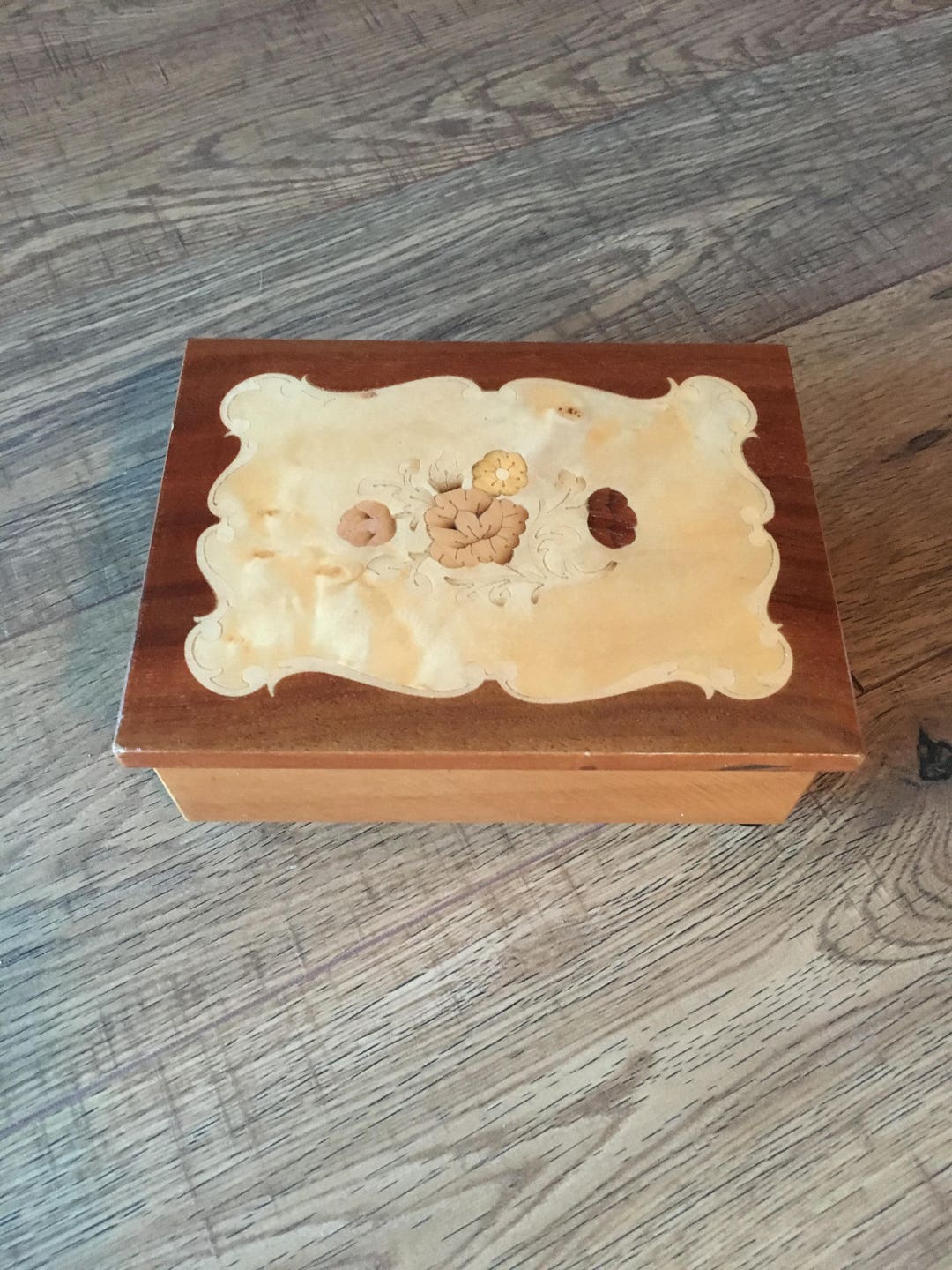 Vintage Fuji Music Box Made in Italy Plays Love Story - Etsy