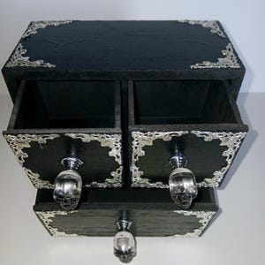Wooden Witches Chest | Witch Storage Box | Wiccan Box | Altar Supplies ...