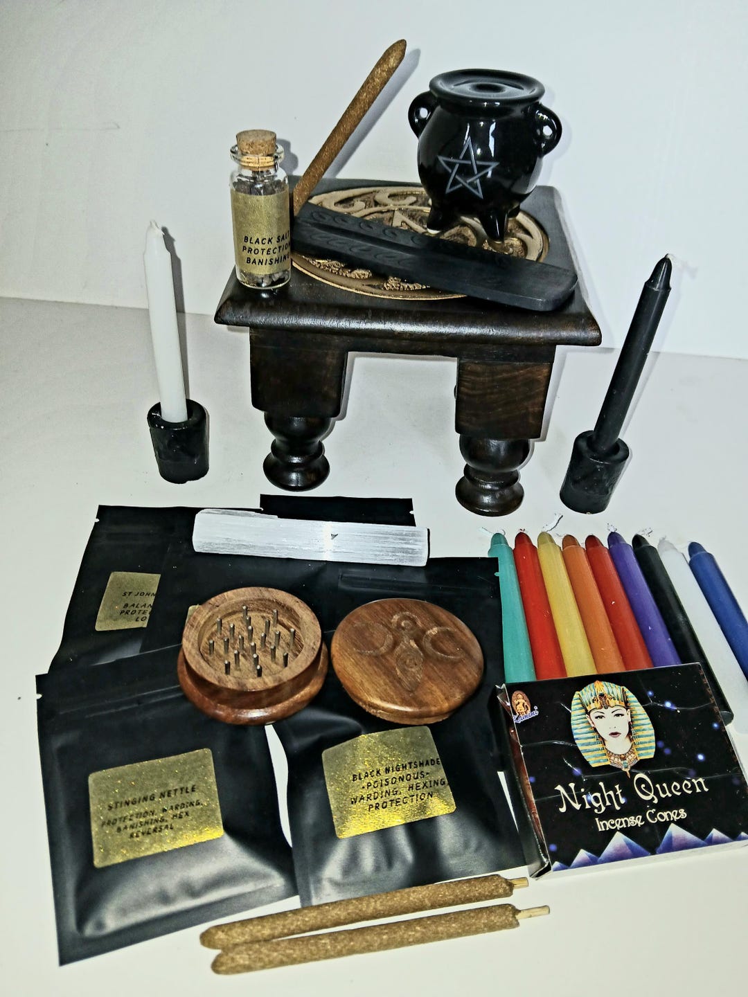 Witch Starter Kit, Apothecary Box Kit, Wiccan Supplies, Witch Supplies ...