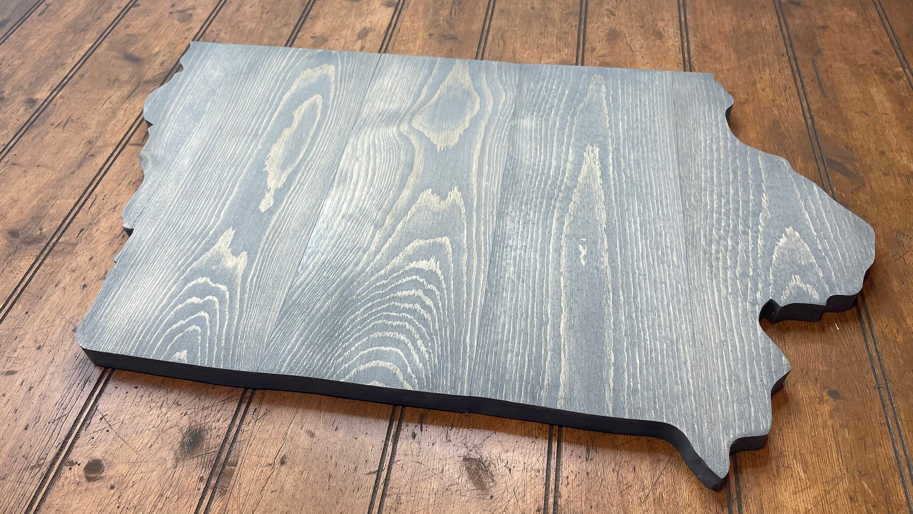 Iowa Rustic Wood State Wooden Iowa State Rustic Iowa Iowa | Etsy