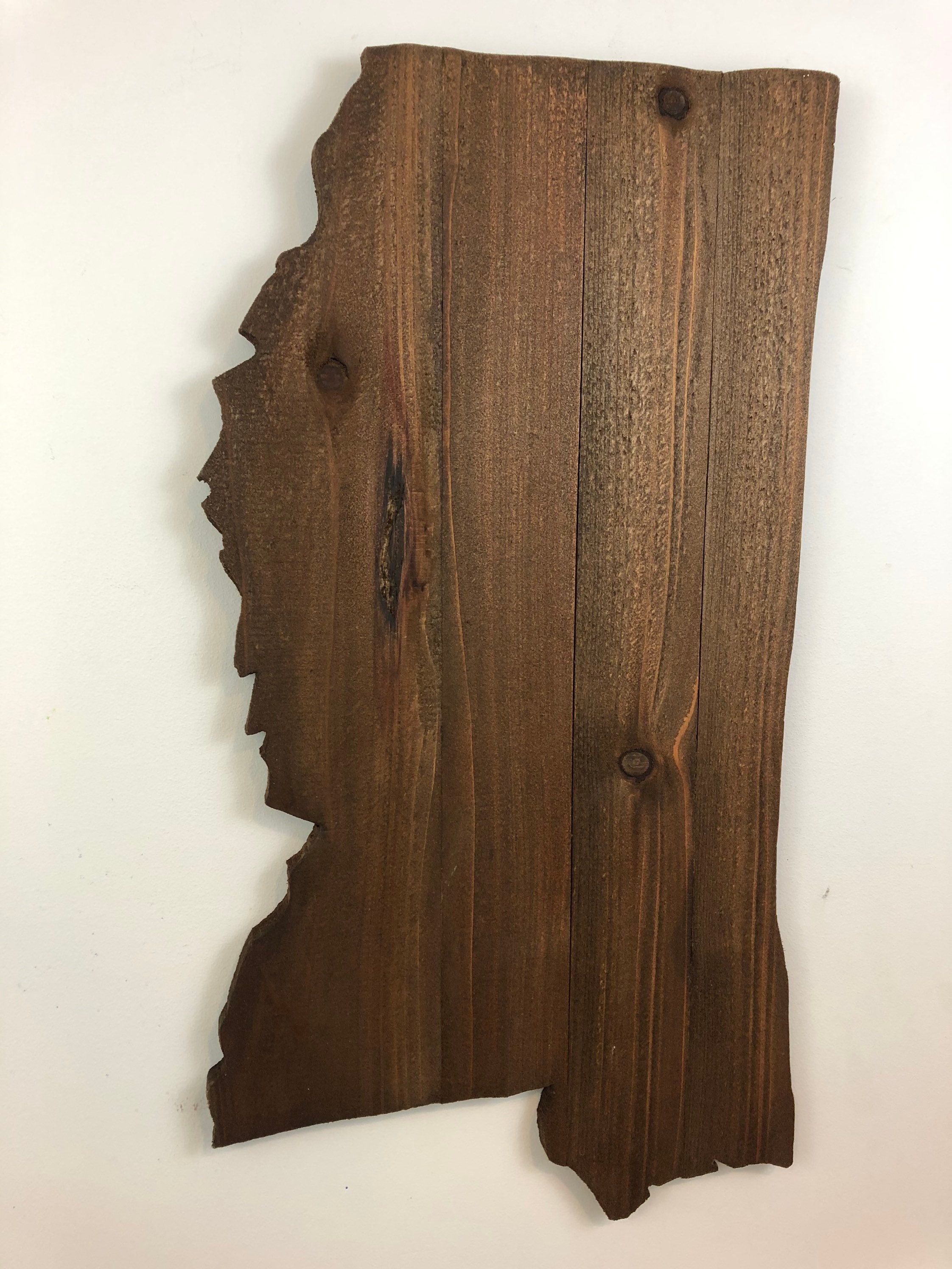 Mississippi Rustic Wood State, Wooden Mississippi State, Rustic ...