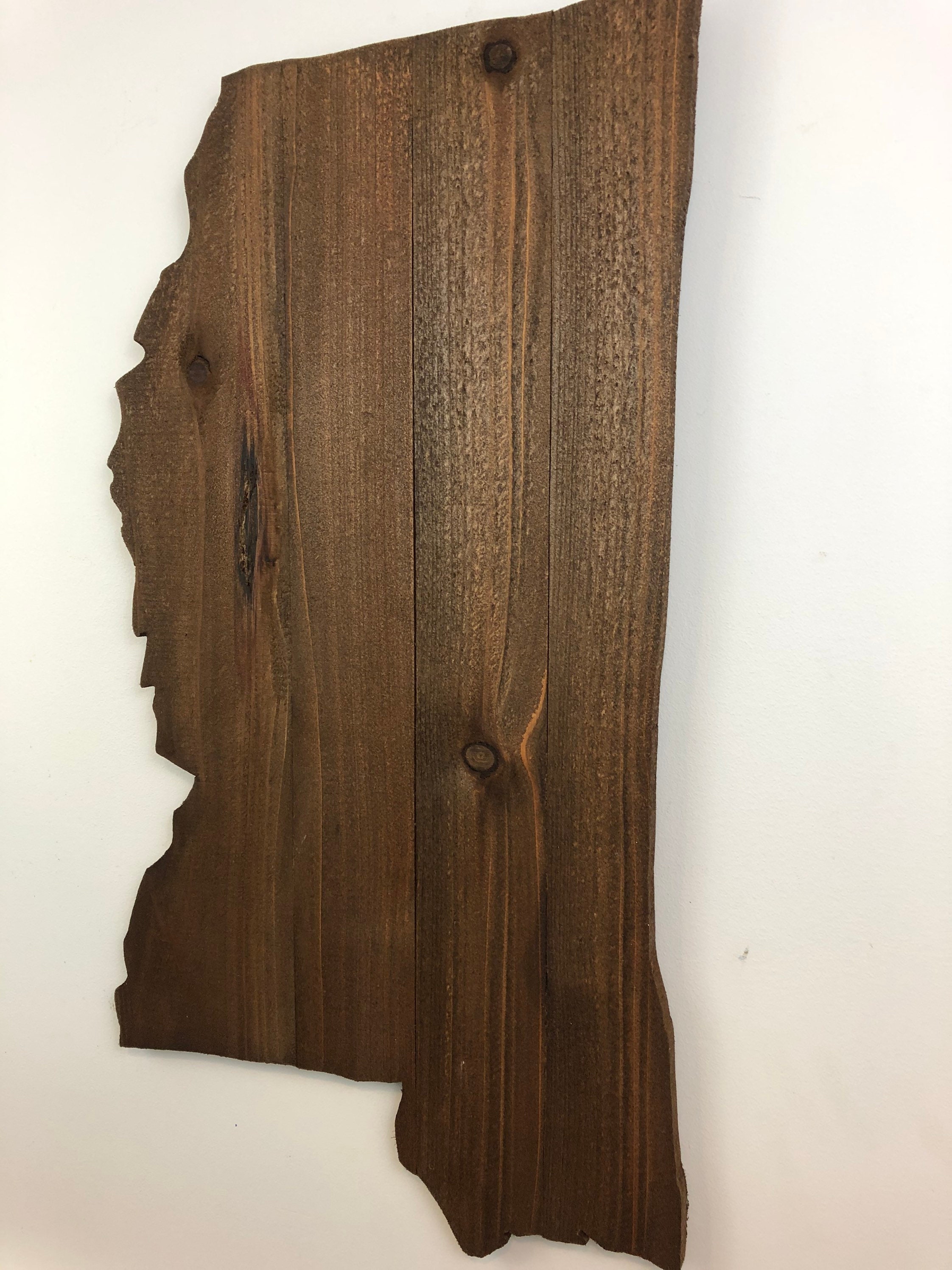 Mississippi Rustic Wood State, Wooden Mississippi State, Rustic ...