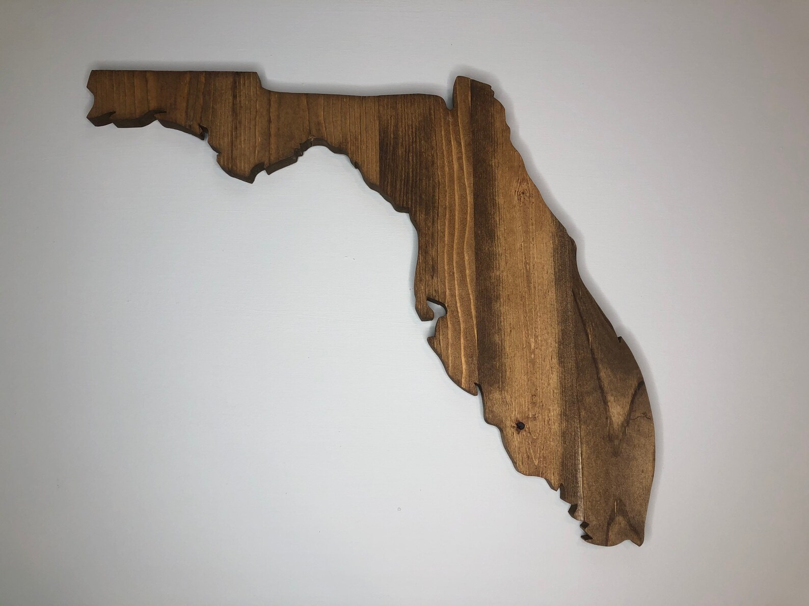 Florida Rustic Wood State Cut Out Large State Cutout Wood - Etsy