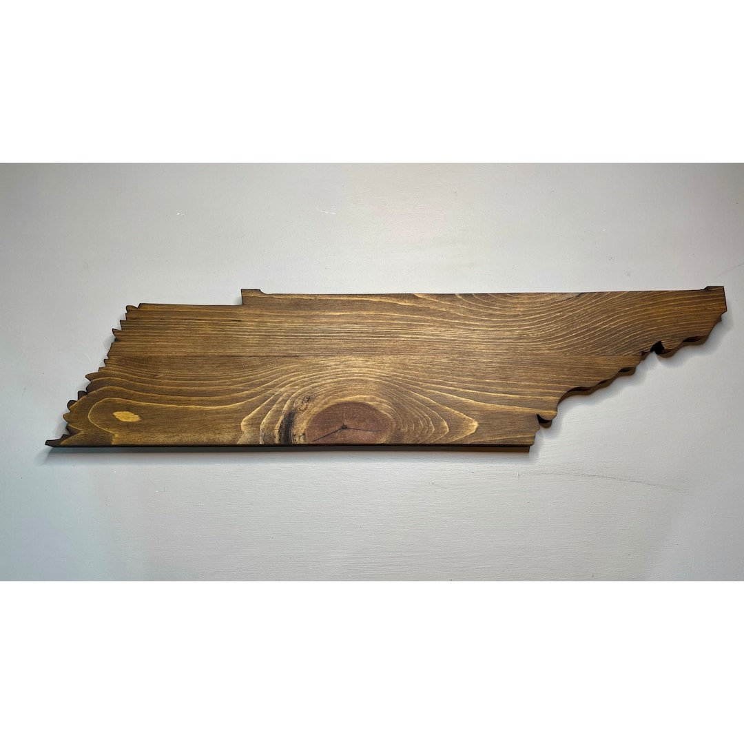 Tennessee Rustic Wood State, Wooden Tennessee State, Rustic Tennessee ...