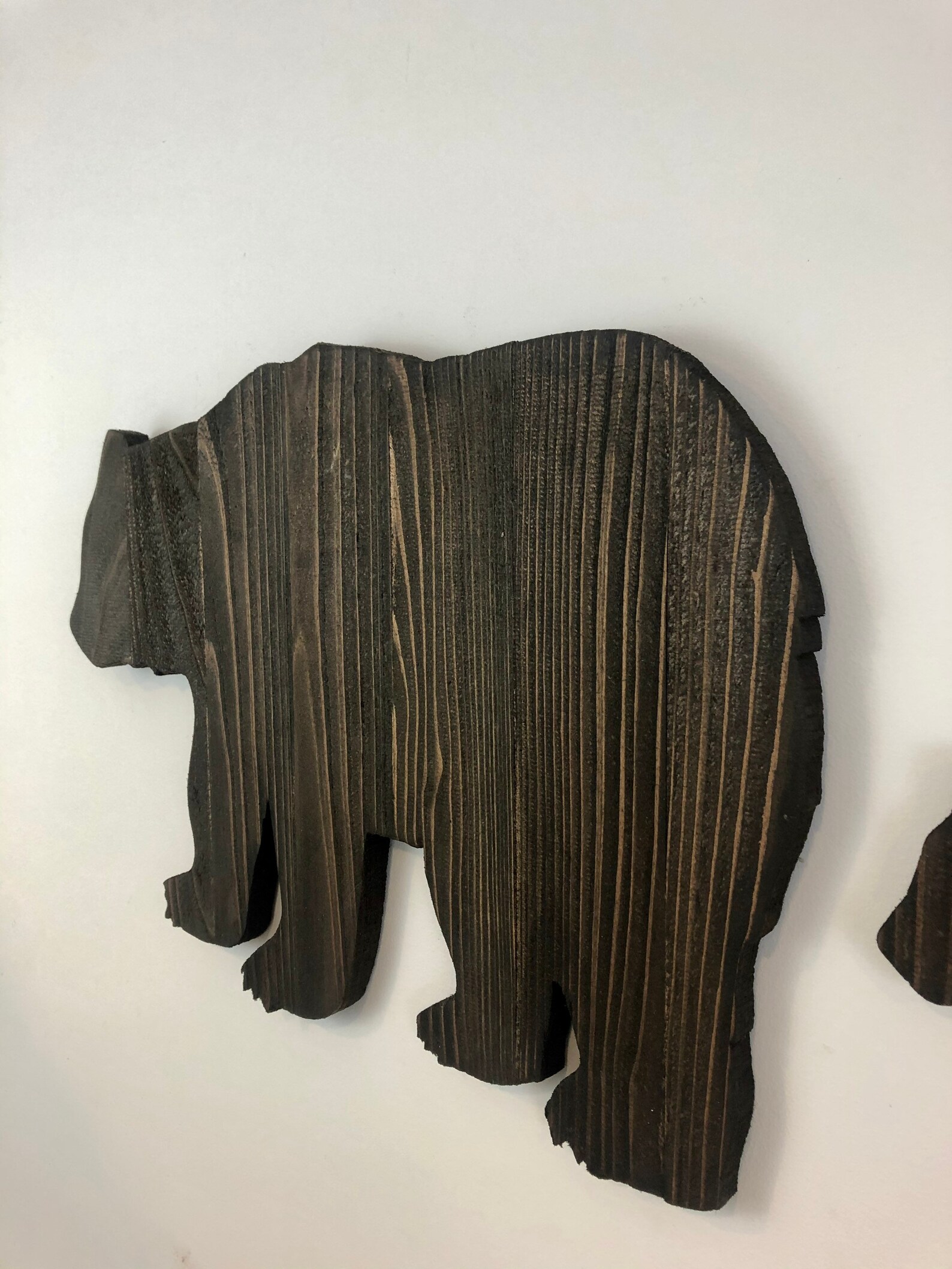Wood Bear Decor Wooden Bear Cutout Rustic Bear Farmhouse - Etsy