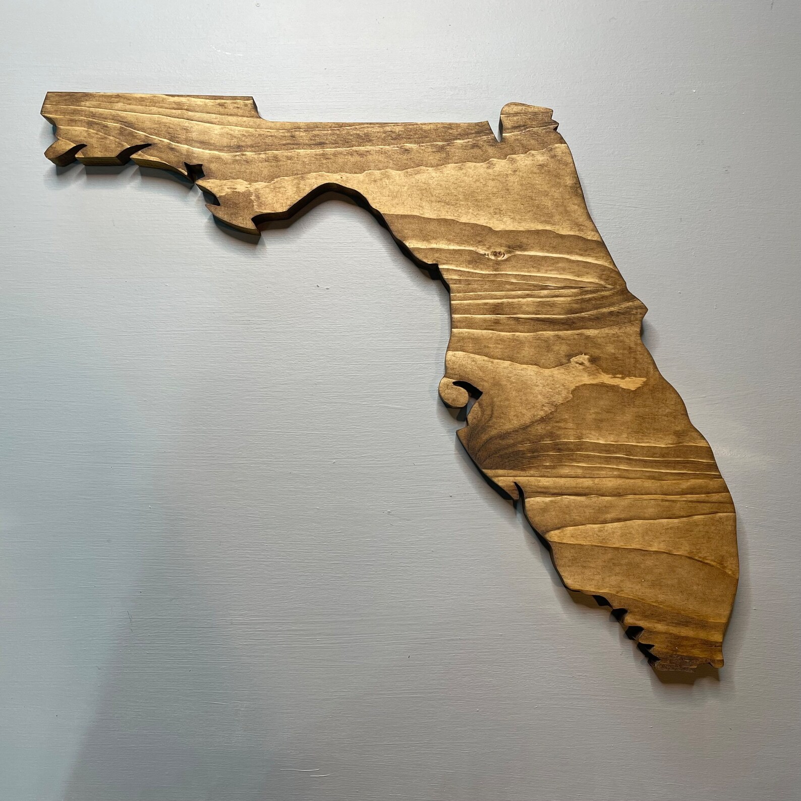 Florida Rustic Wood State, Wooden Florida State, Rustic Florida ...