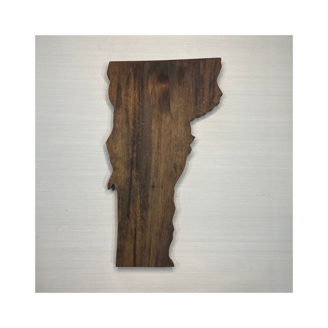 Vermont Rustic Wood State, Wooden State, Rustic Vermont, Vermont Sign ...