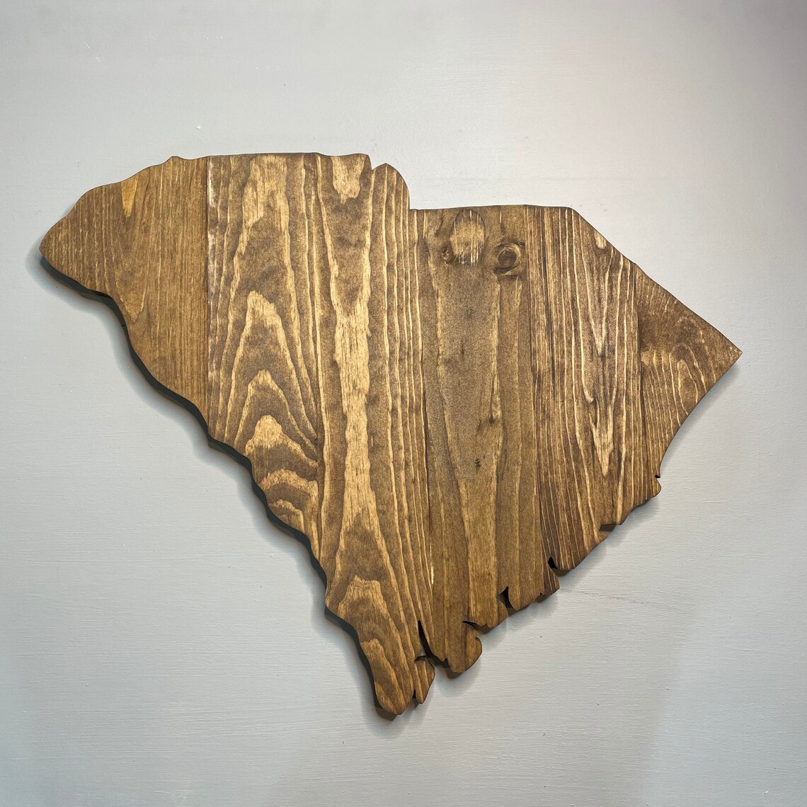 South Carolina Rustic Wood State, Wooden South Carolina, State, Rustic ...