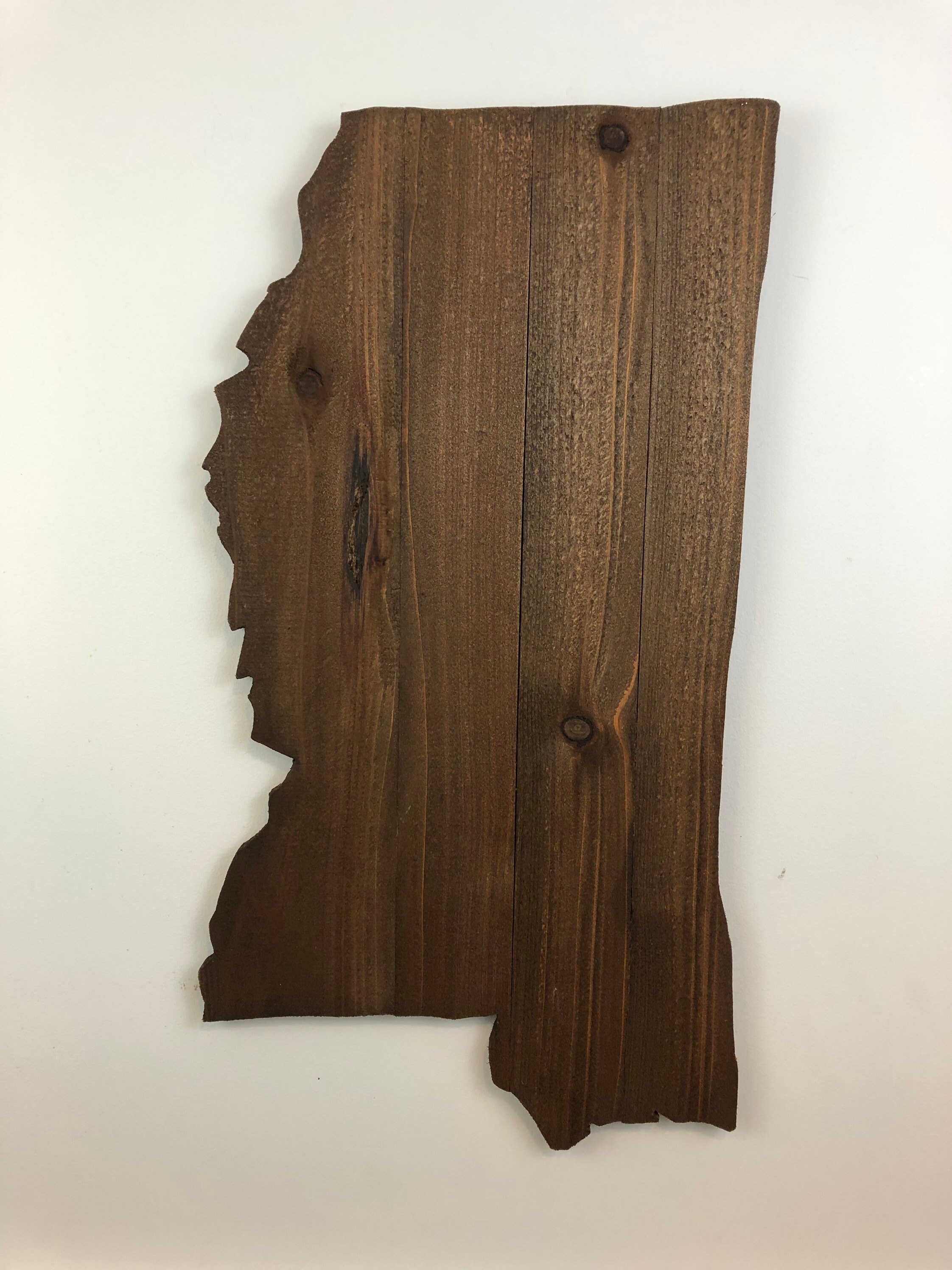 Mississippi Rustic Wood State, Wooden Mississippi State, Rustic ...