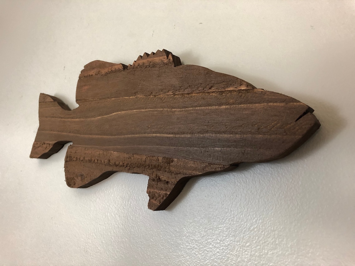 Wood Fish Wooden Fish Cutout Rustic Fish Farmhouse Fish - Etsy