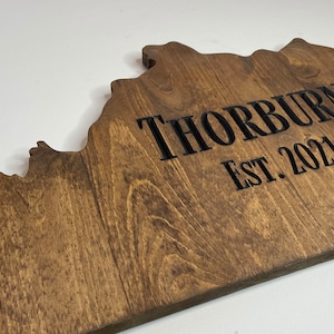 Personalized Kentucky Rustic Wood State, Wooden Kentucky State, Rustic ...