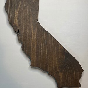 Rustic Wood State, Wooden California State, Rustic California ...