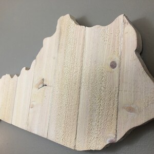 Kentucky Rustic Wood State Wooden Kentucky State Rustic | Etsy