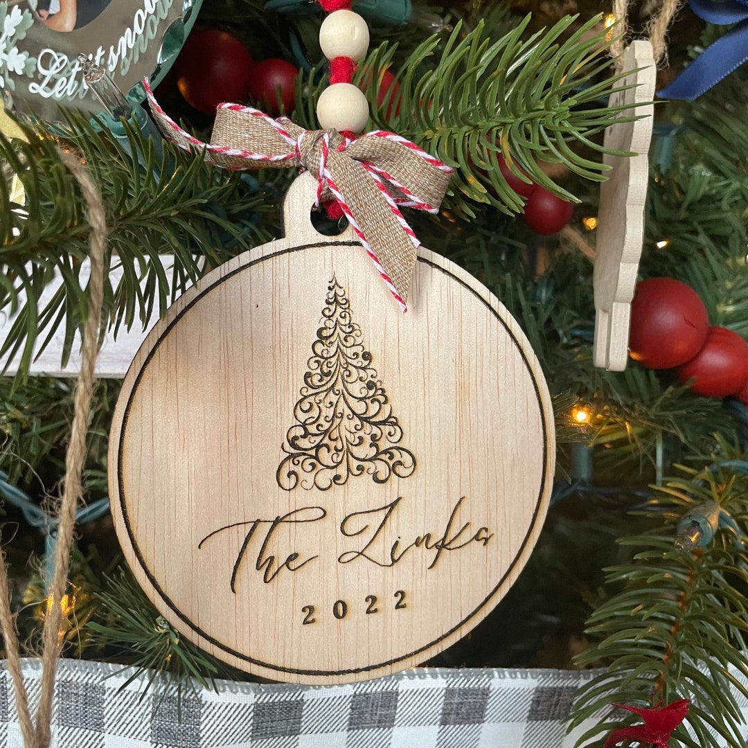 Personalized Christmas Ornament, Custom Ornament, Holiday Ornaments ...