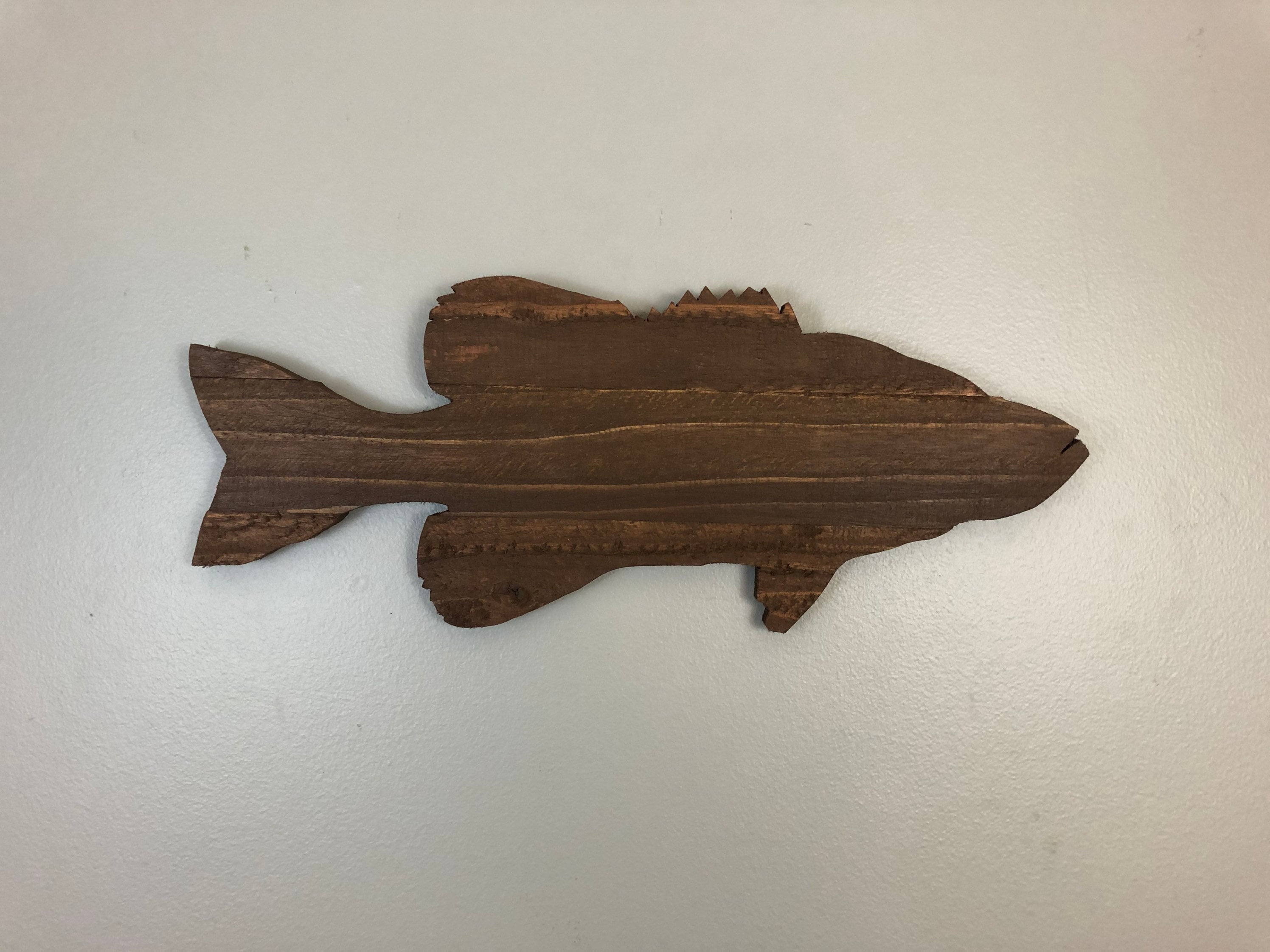Wood Fish Wooden Fish Cutout Rustic Fish Farmhouse Fish | Etsy