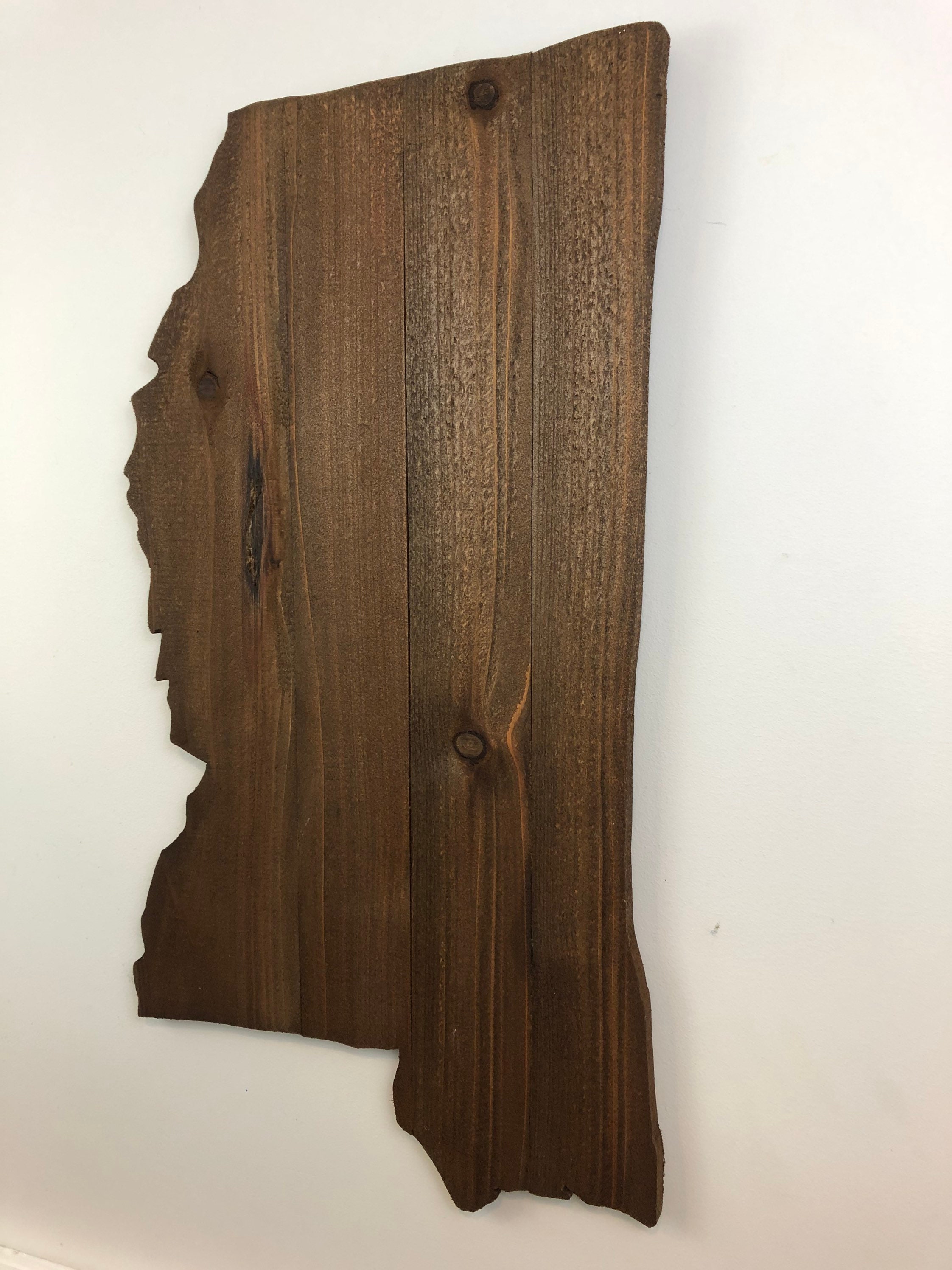 Mississippi Rustic Wood State, Wooden Mississippi State, Rustic ...