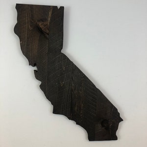 Rustic Wood State, Wooden California State, Rustic California ...