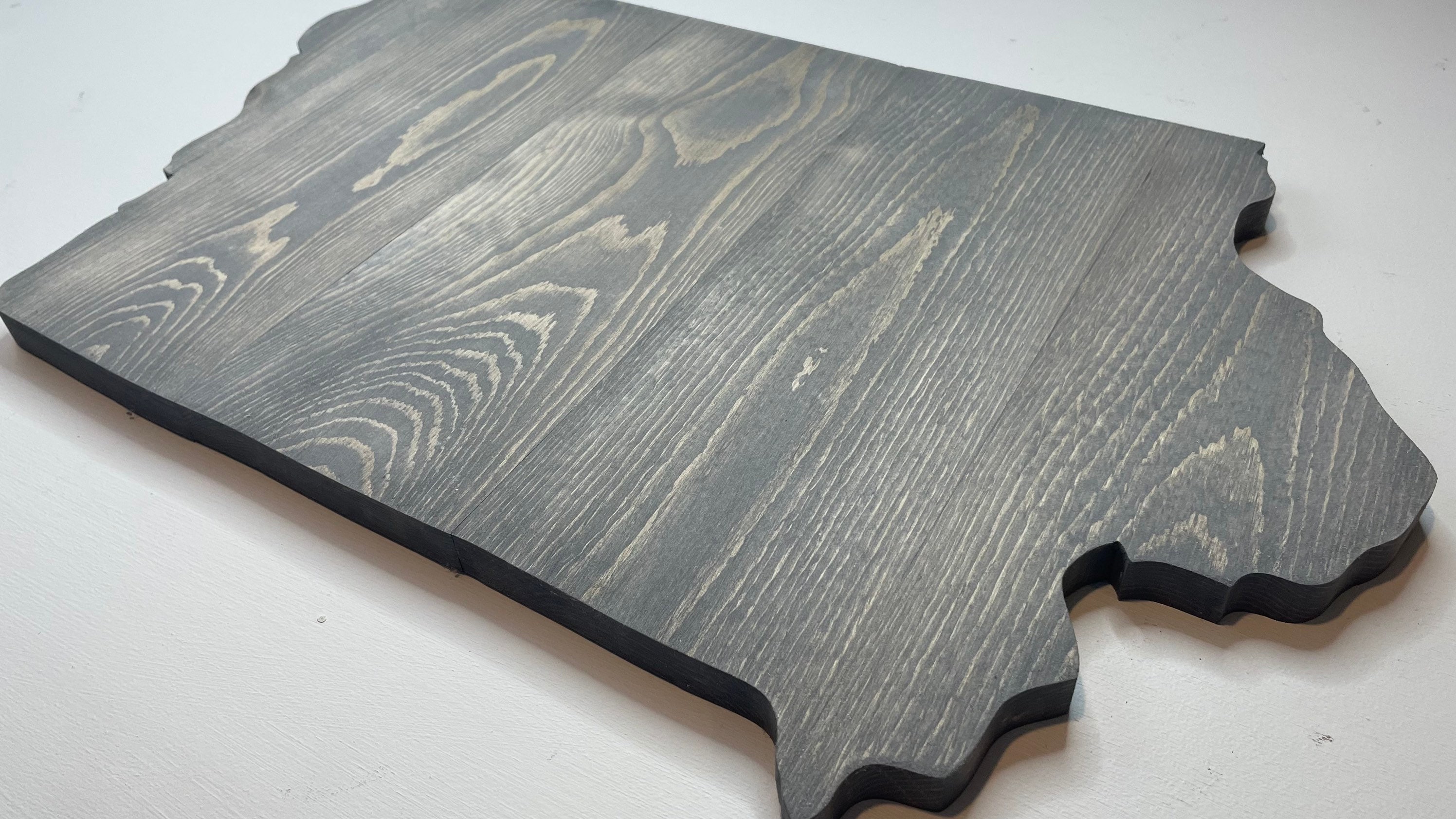 Iowa Rustic Wood State Wooden Iowa State Rustic Iowa Iowa | Etsy