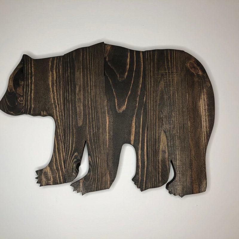 Bear Cutout - Etsy