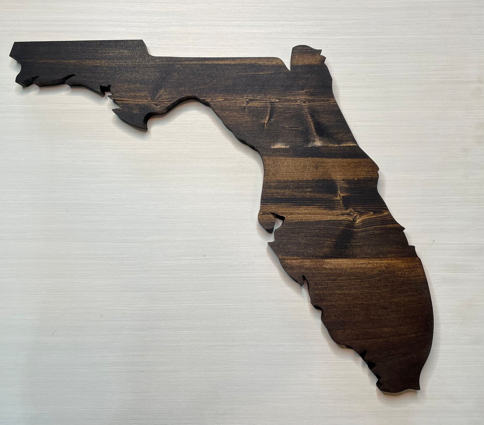 Florida Rustic Wood State, Wooden Florida State, Rustic Florida ...