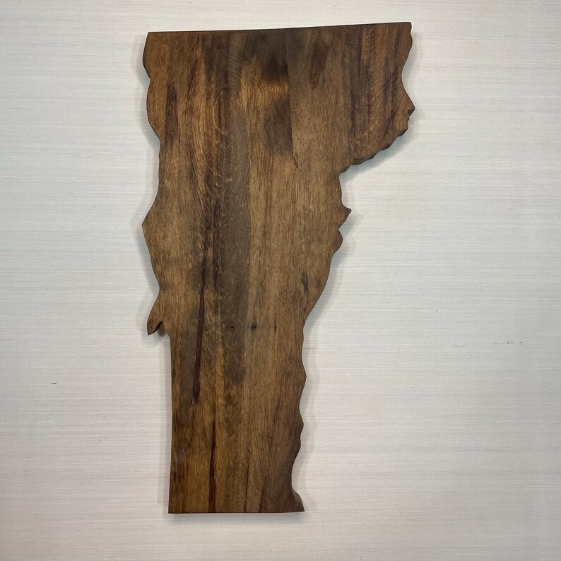 Vermont Rustic Wood State Wooden State Rustic Vermont - Etsy