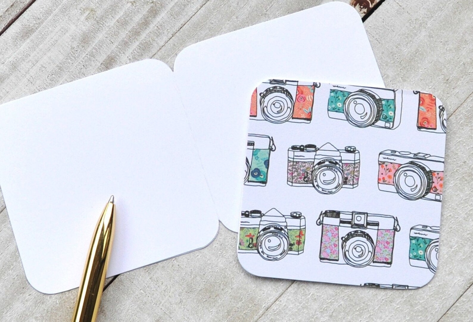 Camera Mini Cards - Etsy