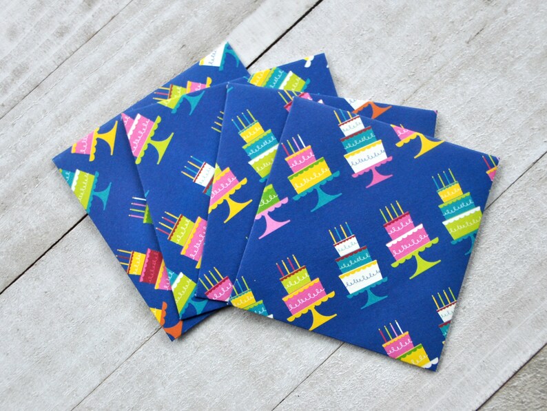 Birthday Mini Envelopes Enclosure Cards Birthday Note Cards - Etsy