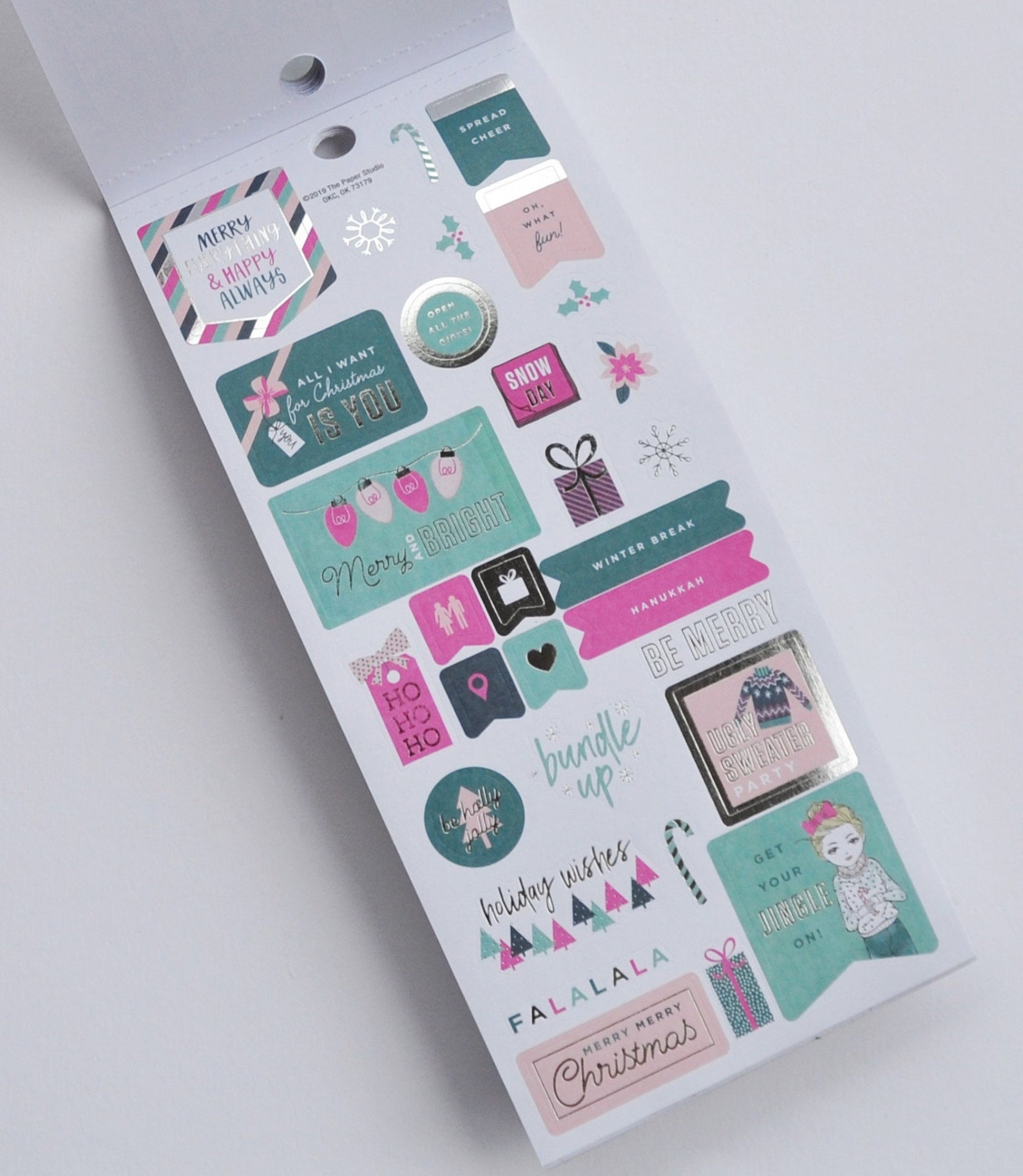 Agenda 52 Seasonal Sticker Pack Foil Stickers Planner - Etsy 日本