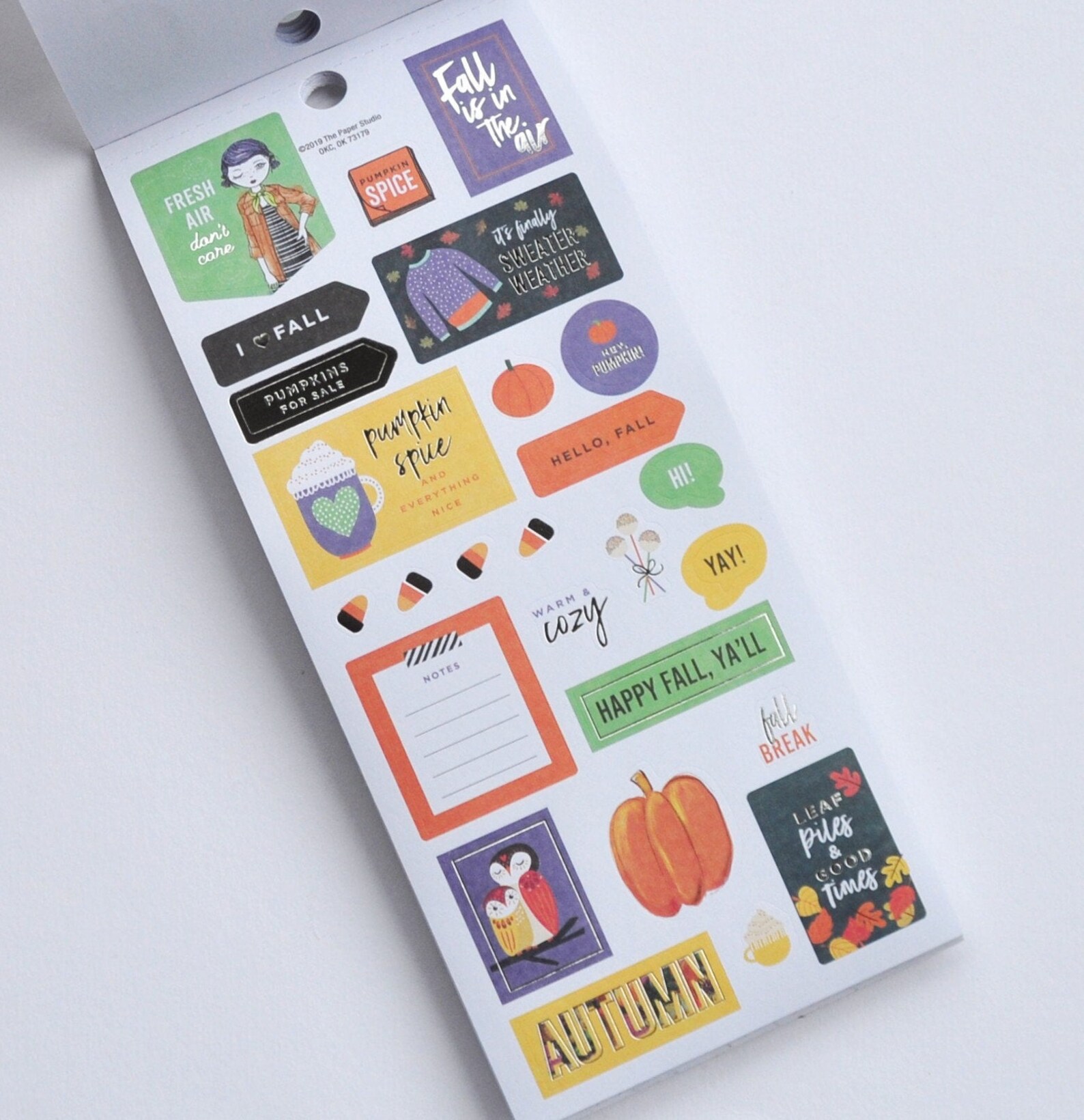 Agenda 52 Seasonal Sticker Pack Foil Stickers Planner | Etsy