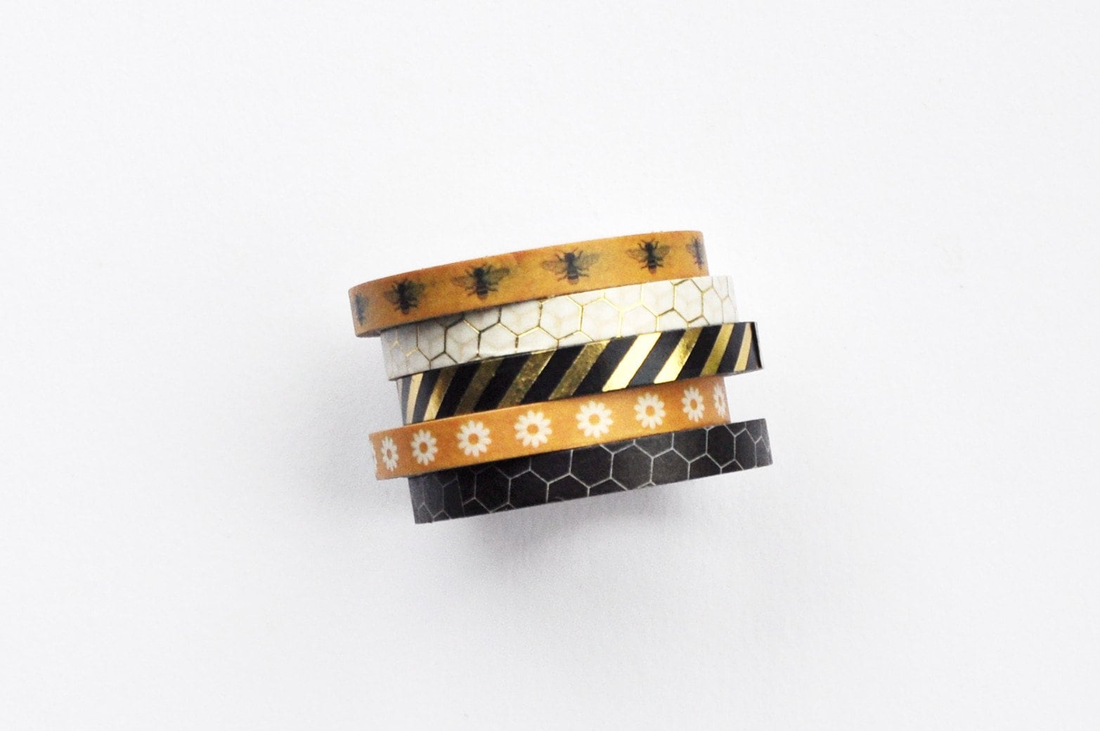 Honey Bee Washi Tape Honeycomb Washi Tape Decorative Craft - Etsy