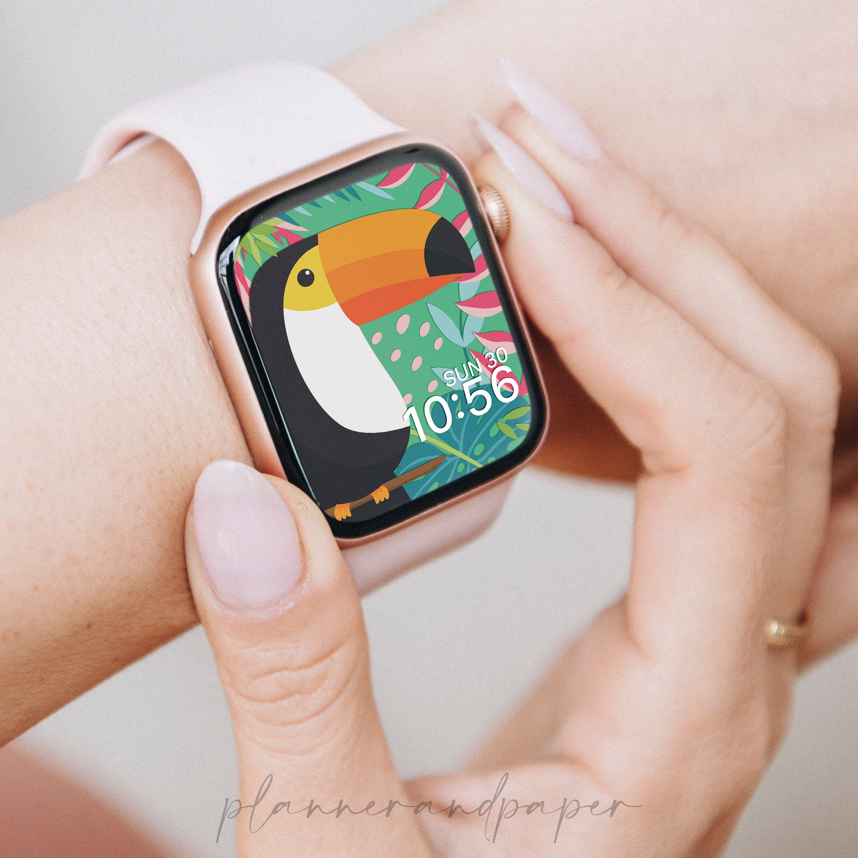 WATCH FACE Toucan Smart Watch Face Wallpaper - Etsy