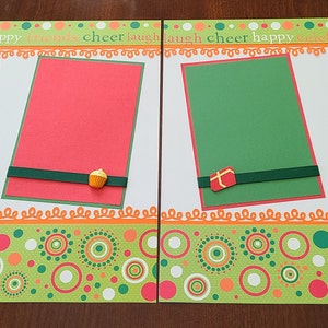 Celebrate Party Themed Scrapbook Layout 2 Pages 12"x12" Premade ...