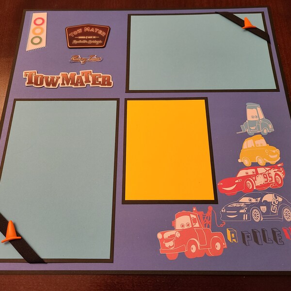 Scrapbook Layout - Etsy