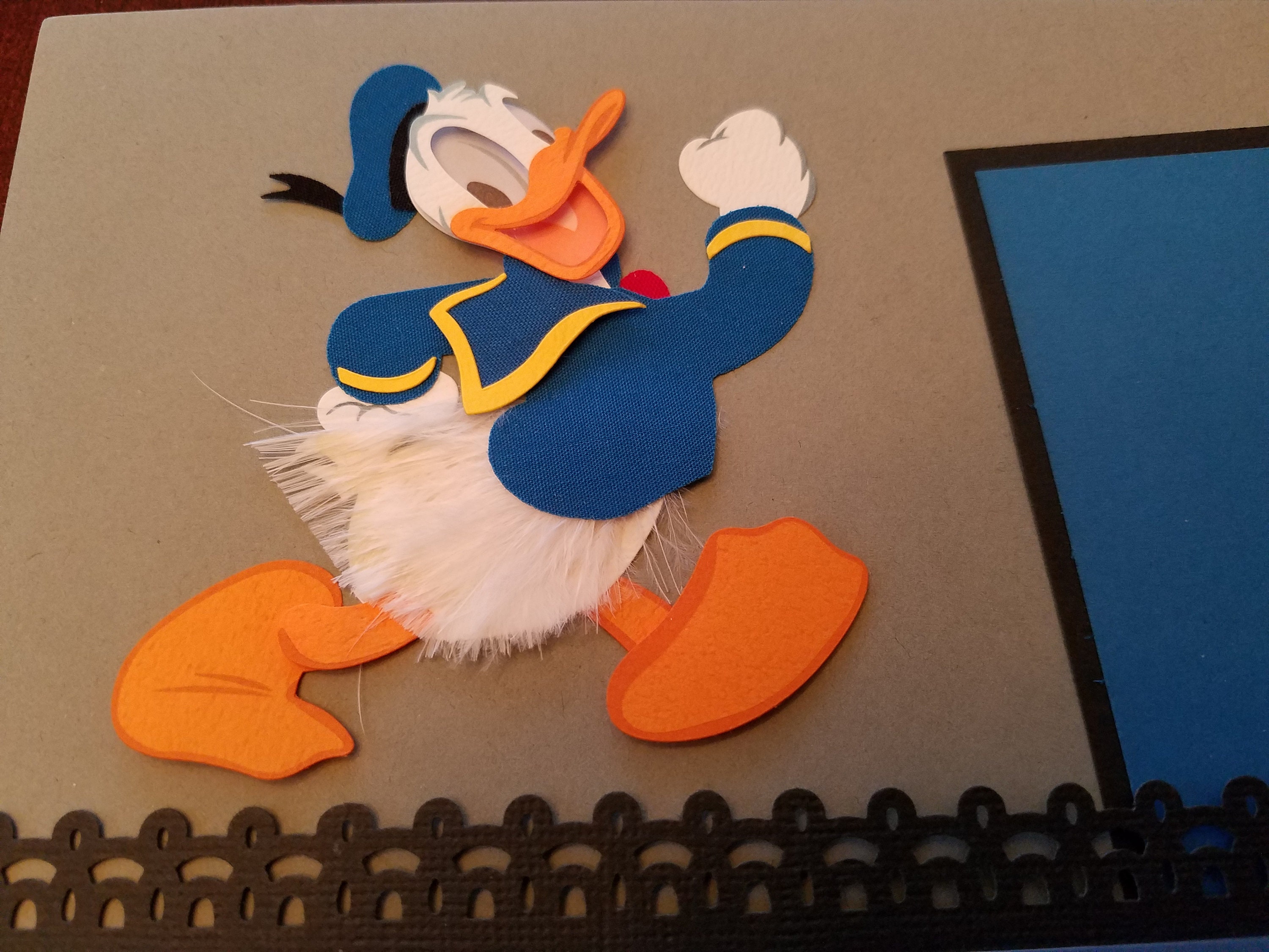 Disney Donald Duck Premade Scrapbook Layout 2 Page - Etsy.de