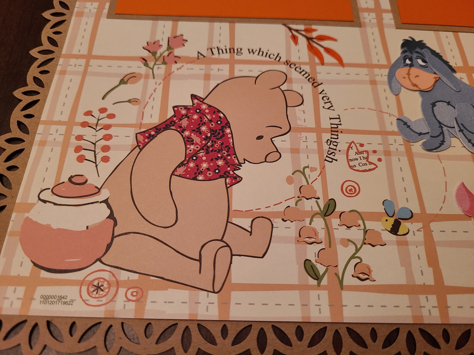 Disney Winnie the Pooh Premade Scrapbook Layout 1 Page 12x12 Pooh ...