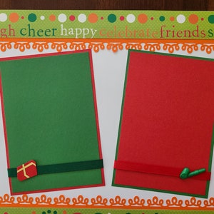 Celebrate Party Themed Scrapbook Layout 2 Pages 12"x12" Premade ...